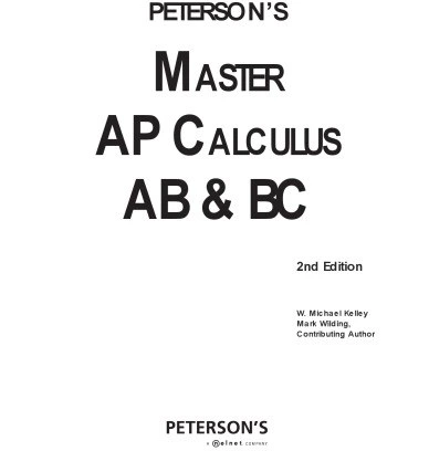 خرید و قیمت دانلود کتاب Master the AP Calculus AB & BC (Peterson's Ap ...