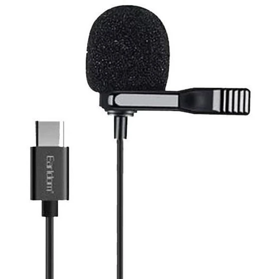 خرید و قیمت میکروفون تایپ سی ارلدام Earldom ET-E35 Type-C Microphone | ترب