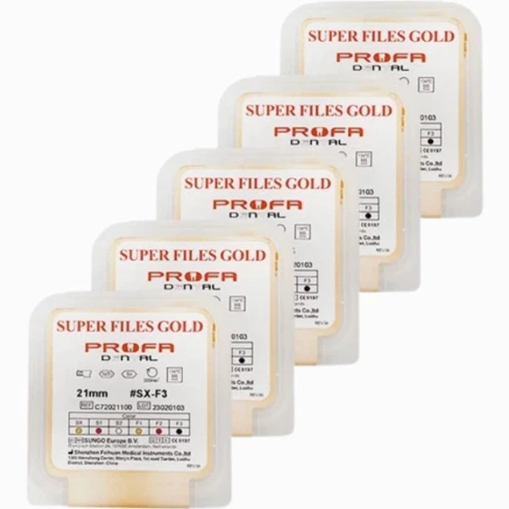 خرید و قیمت فایل روتاری گلد 21 میل پروفا - Profa Gold File Rotary 21ML ...