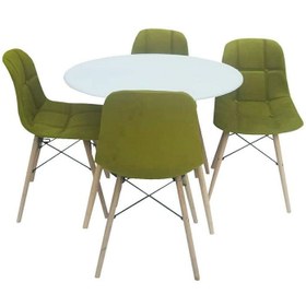 خرید و قیمت میز و صندلی ناهار خوری مدل A754 کاتن مدل 105501 | ترب