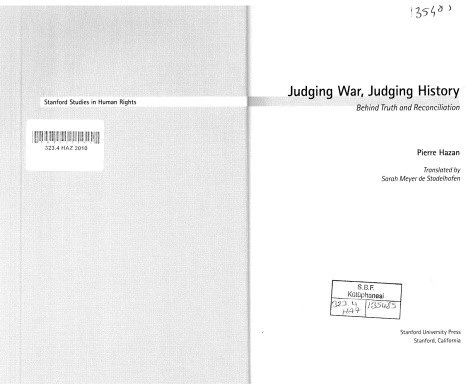 خرید و قیمت دانلود کتاب Judging War, Judging History: Behind Truth and ...