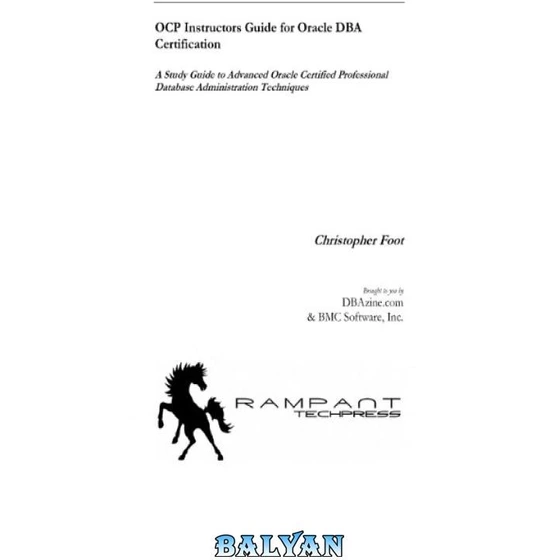 خرید و قیمت دانلود کتاب OCP Instructors Guide for Oracle DBA ... خرید و قیمت دانلود کتاب OCP Instructors Guide for Oracle DBA ...