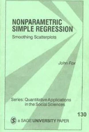 خرید و قیمت دانلود کتاب Nonparametric Simple Regression: Smoothing Scatterplots 2000 | ترب