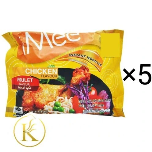 خرید و قیمت نودل تایلندی ایمی با طعم مرغ 70 گرمی بسته ی 5 عددی Imee | ترب