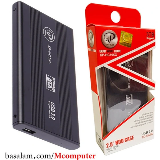 خرید و قیمت باکس تبدیل Sata به USB 3.0 هارددیسک 2.5 اینچ ایکس پی-پروداکت (Xp-Product) مدل Hc195 ...