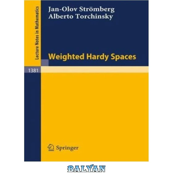 خرید و قیمت دانلود کتاب Weighted Hardy Spaces | ترب