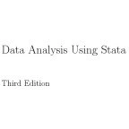 خرید و قیمت دانلود کتاب Data Analysis Using Stata, Third Edition ویرایش ...