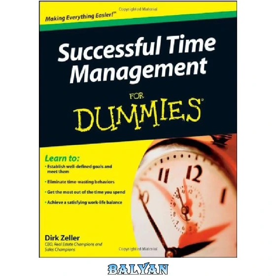 خرید و قیمت دانلود کتاب Successful Time Management For Dummies | ترب