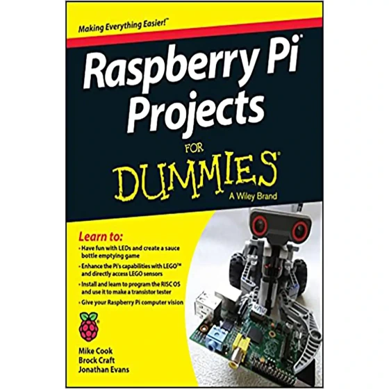 خرید و قیمت کتاب (PDF) Raspberry Pi Projects For Dummies | ترب