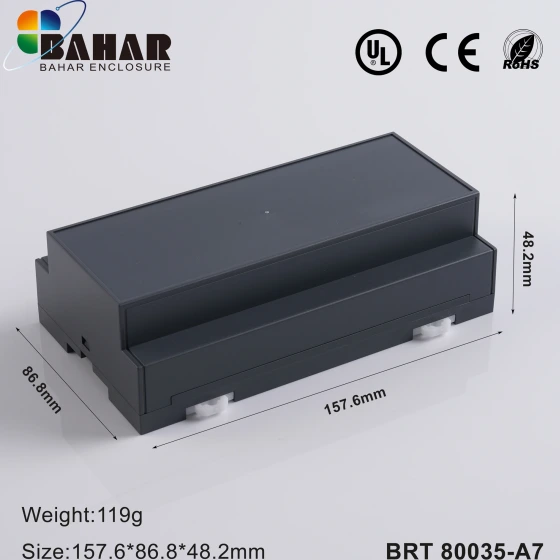 خرید و قیمت BRT 80035-B7 جعبه پلاستیکی ریلی صنعتی | ترب