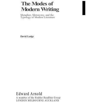 خرید و قیمت کتاب The Modes of Modern Writing (نسخه کامل) | ترب