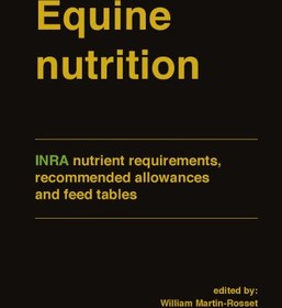 خرید و قیمت دانلود کتاب Equine Nutrition: INRA Nutrient Requirements ...