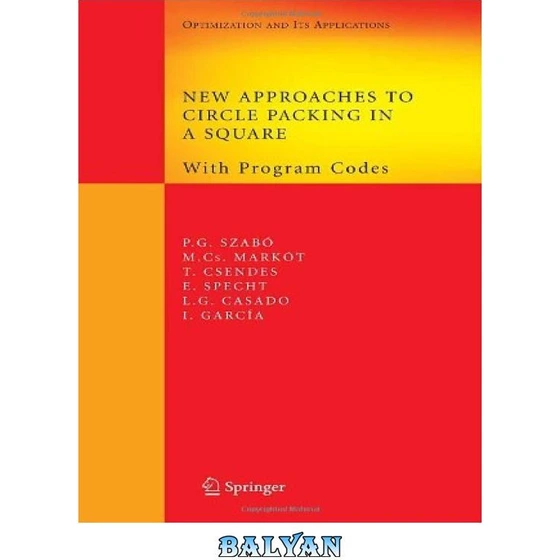 خرید و قیمت دانلود کتاب New Approaches to Circle Packing in a Square ...