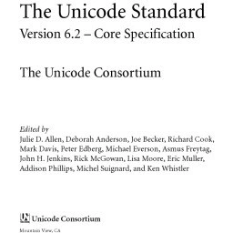 خرید و قیمت دانلود کتاب The Unicode Standard Version 6.2 – Core ...