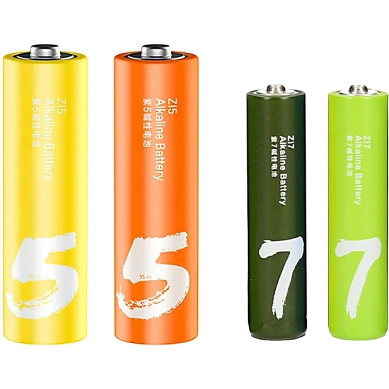 خرید و قیمت باتری قلمی و نیم قلمی شیائومی مدل ZI5-ZI7 مجموعه 4 عددی | ترب