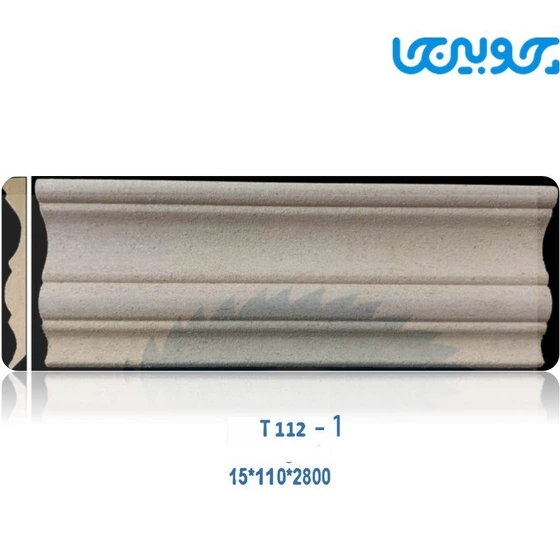 خرید و قیمت زوار ام دی اف تاج فارسی برعکس 11 سانت 1-T112 | ترب