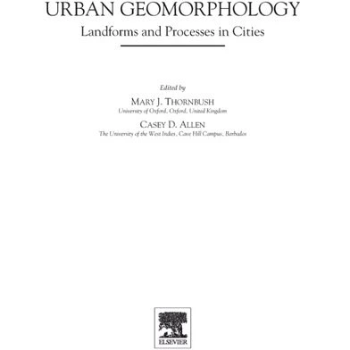 خرید و قیمت دانلود کتاب Urban geomorphology : landforms and processes ...