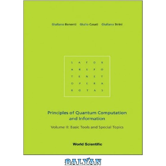 خرید و قیمت دانلود کتاب Principles Of Quantum Computation And Information Basic Tools And
