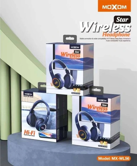 خرید و قیمت هدفون بلوتوثی موکسوم مدل MX-WL56 | ترب