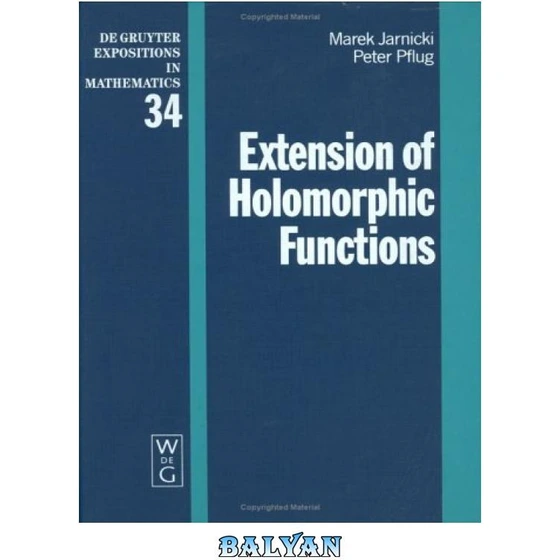 خرید و قیمت دانلود کتاب Extension of holomorphic functions | ترب