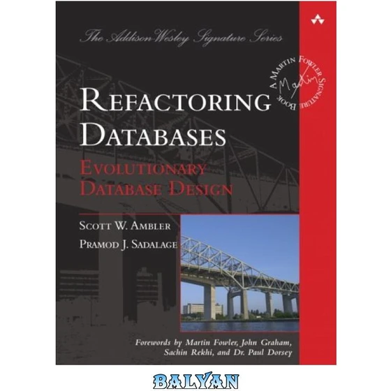 خرید و قیمت دانلود کتاب Refactoring Databases Evolutionary Database Design ترب
