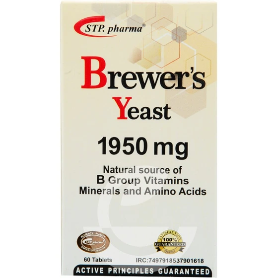 خرید و قیمت STP.Pharma Brewer's Yeast 1950 Mg Tablet | ترب