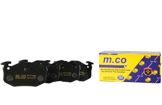 خرید و قیمت لنت عقب پژو 206 تیپ 5و6 و پژو 207 H30 کراس برند امکو - M.CO | ترب