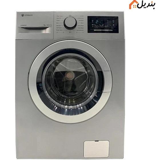 خرید و قیمت ماشین لباسشویی اسنوا مدل SWD-571S نقره‌ای | ترب