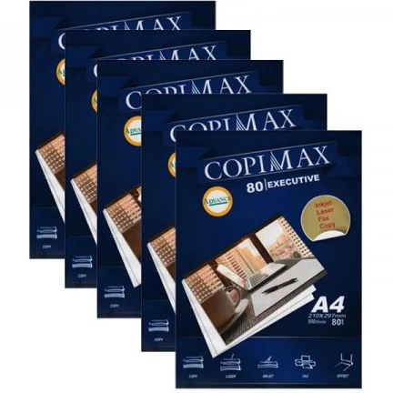 خرید و قیمت کاغذ A4 کپی ماکس (Copy Max) بسته 5 عددی 2500 برگی | ترب