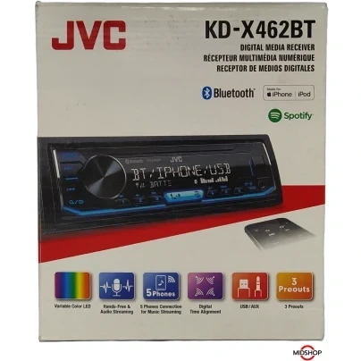 خرید و قیمت رادیو پخش جی وی سی 462 – JVC KD-X462BT | ترب