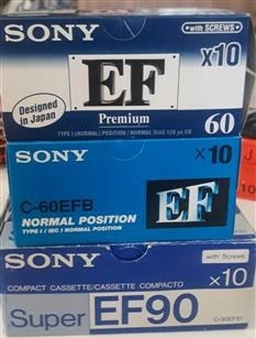 خرید و قیمت 3پک ده عددی نوارخام Super sony Ef90.EF Permium | ترب