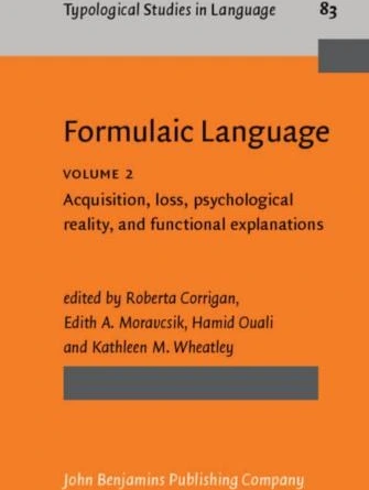 خرید و قیمت دانلود کتاب Formulaic Language. Volume 2: Acquisition, loss ...