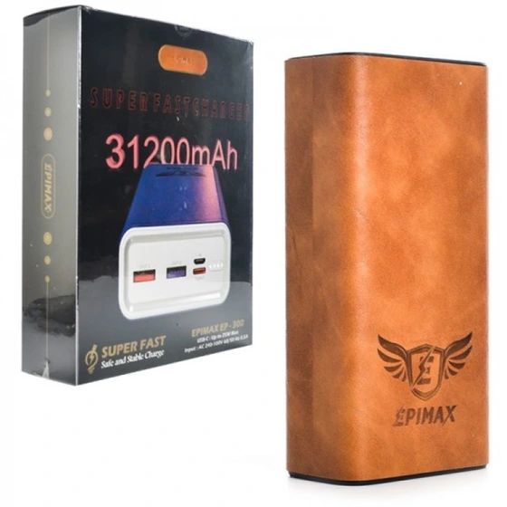 خرید و قیمت پاوربانک برند اپیمکس مدل EP-300 ظرفیت 31200mAh | ترب