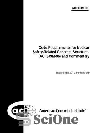 خرید و قیمت دانلود کتاب ACI 349M-06: Code Requirements for Nuclear ...