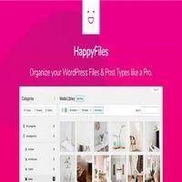 خرید و قیمت افزونه HappyFiles Pro - پوشه های رسانه وردپرس | ترب