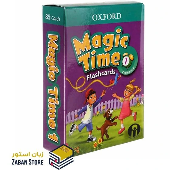 خرید و قیمت Magic Time 1 2nd Edition Flashcards فلش کارت مجیک تايم یک ویرایش دوم | ترب