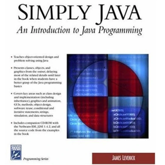 خرید و قیمت دانلود کتاب Simply Java An Introduction To Java Programming ترب