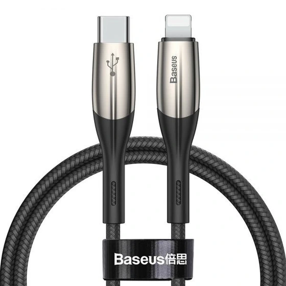 خرید و قیمت کابل تبدیل USB-C به لایتنینگ باسئوس مدل Baseus Horizontal ...