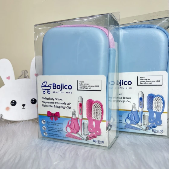 خرید و قیمت ست بهداشتی کودک برند بوجیکو Bojico بسته 8 تکه ای دارای رنگ بندی | ترب