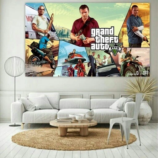 خرید و قیمت پوستر دیواری طرح گیم مدل PO431 | ترب