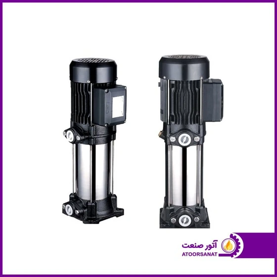 خرید و قیمت الکتروپمپ طبقاتی عمودی استیل لیو تک فاز LEO LVR 2-15 | ترب