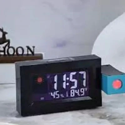 خرید و قیمت ساعت دیجیتال تقویم دار پروژکتوری برند color screen calendar ...