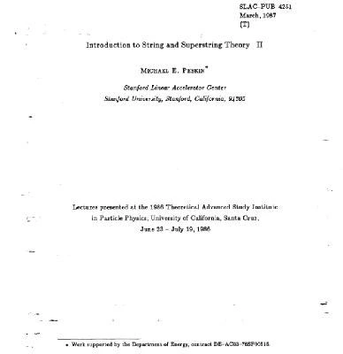 خرید و قیمت دانلود کتاب Introduction to string and superstring theory II lectures | ترب