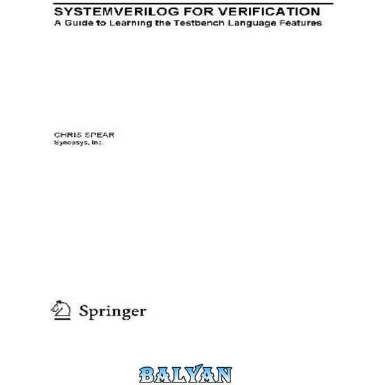 خرید و قیمت دانلود کتاب SystemVerilog for Verification | ترب