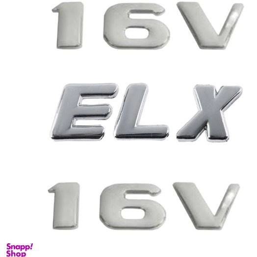 خرید و قیمت آرم گلگیر و صندوق خودرو چیکال طرح ELX-16V مناسب برای پارس ELX بسته 3 عددی | ترب