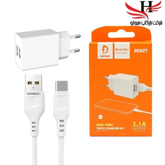 خرید و قیمت کلگي شارژ و کابل تايپ سي DENMEN-DM-DC02T | ترب
