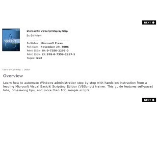 خرید و قیمت دانلود کتاب Microsoft VBScript: Step by Step 2006 | ترب