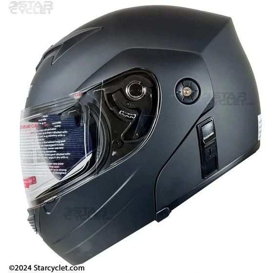 خرید و قیمت کلاه کاسکت فک متحرک DA1 مدل 102-MAT | ترب