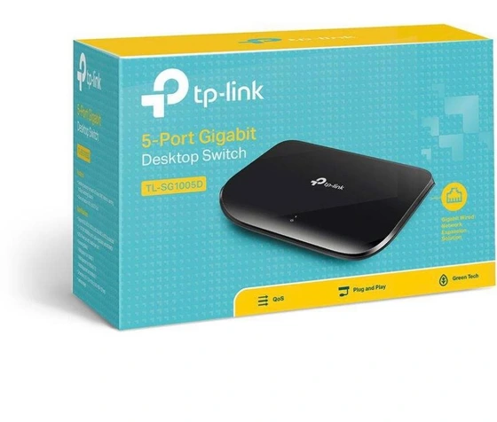 خرید و قیمت سوییچ 5 پورت گیگابیتی تی پی-لینک مدل LS-1005G | ترب