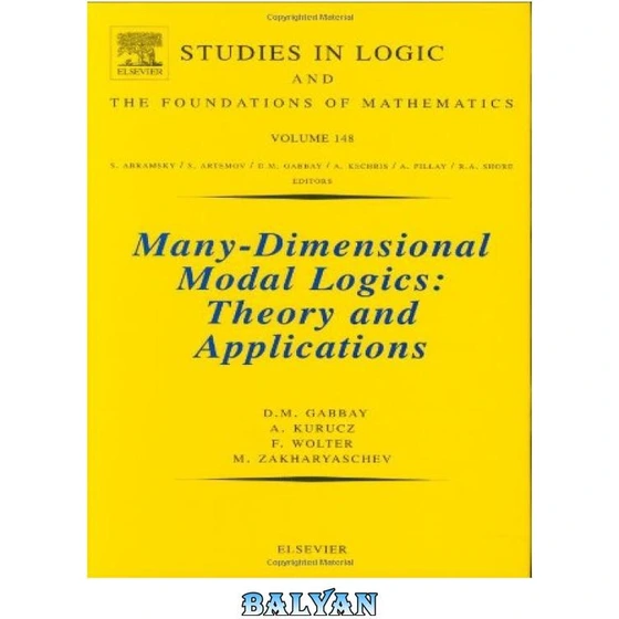 خرید و قیمت دانلود کتاب Many-Dimensional Modal Logics: Theory and Applications | ترب